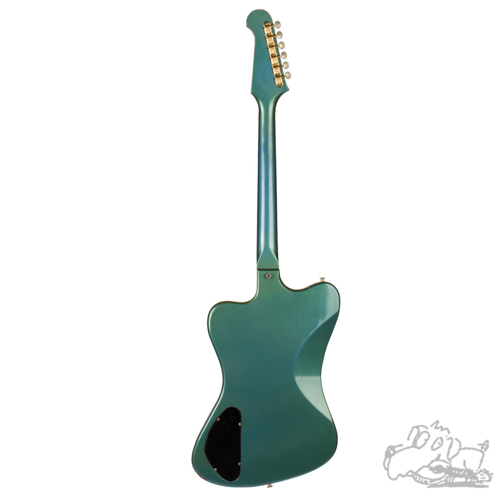 1965 Gibson Firebird VII-Pelham Blue – Garrett Park Guitars